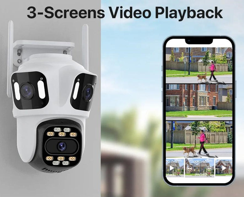 Dark Player 6K Wireless IP Camera | Advanced Outdoor CCTV Security wit ...