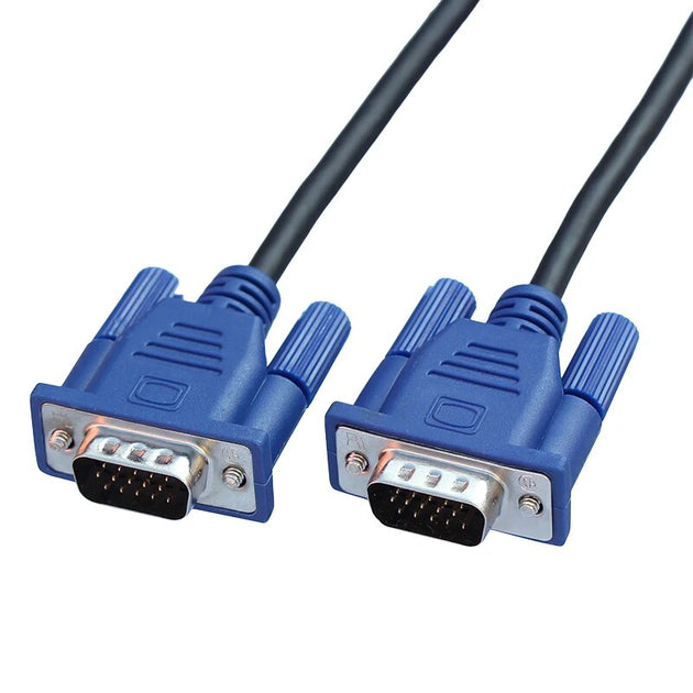 Male to Male 15 Pin VGA Monitor Cable - 1.8m – Tech Junction