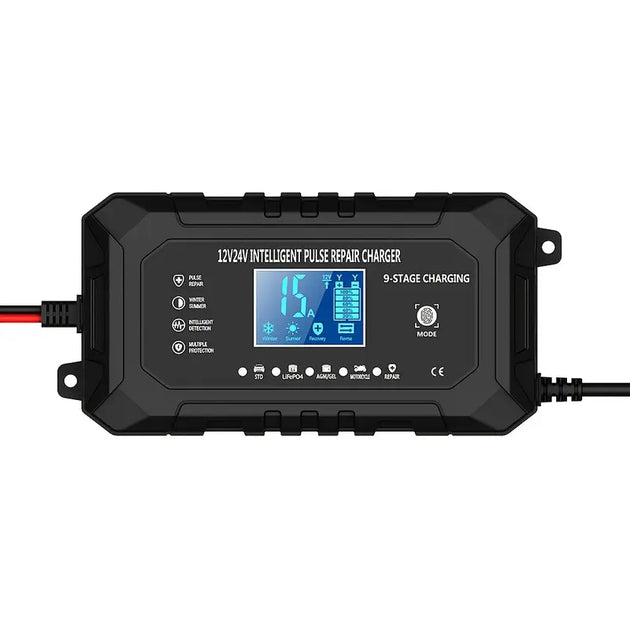 Dark Player Intelligent 12V/24V LiFePO4 & Lead-Acid Battery Charger ...