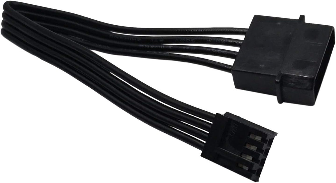 Thermaltake 4 Pin LP4 Molex to 3.5 Inch Floppy Drive Power Cable | 19c ...