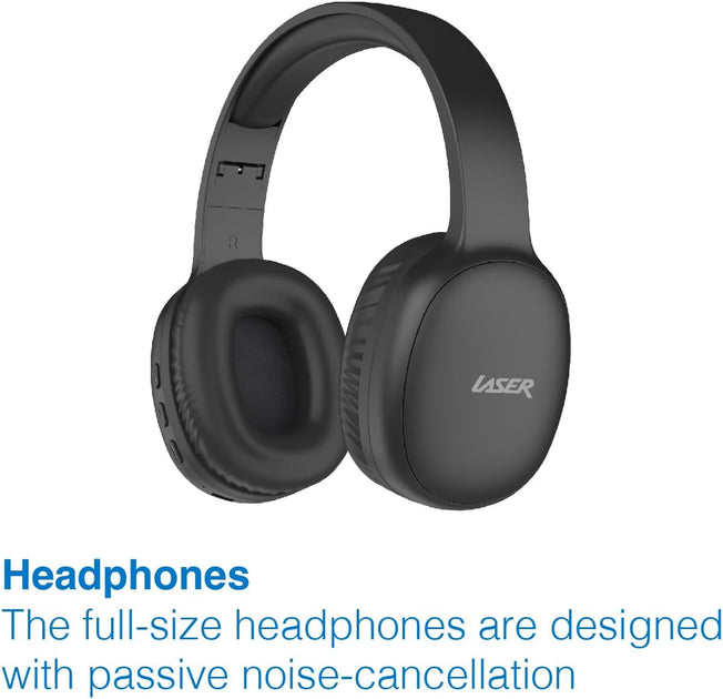 Laser 3-in-1 Bluetooth Audio Bundle: Headphones | Earbuds | Speaker ...
