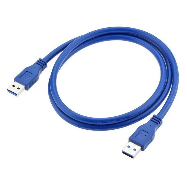 Blue 1.5M Data Connection Cable Type A to Type A USB 3.0 Cable – Tech ...