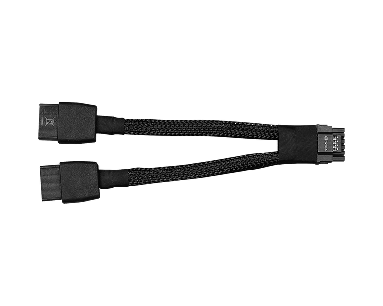 NVIDIA 16-Pin 12VHPWR (12+4) to Dual 8-Pin PCIe Power Adapter Cable ...