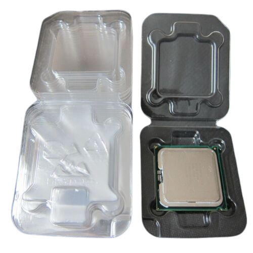 10-Pack CPU Case Holder Tray Box Plastic Protector for Intel Socket LG ...