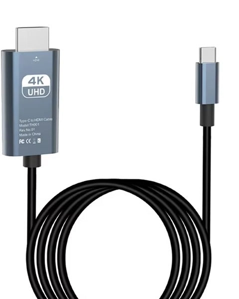 Dark Player USB-C to HDMI Cable (2m) | 4K/60Hz HD display cable – Tech ...