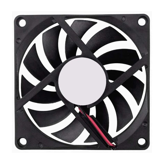 80mm 12V DC PSU Cooling Fan | 80mm x 80mm x 10mm | Sleeve Bearing | Br ...