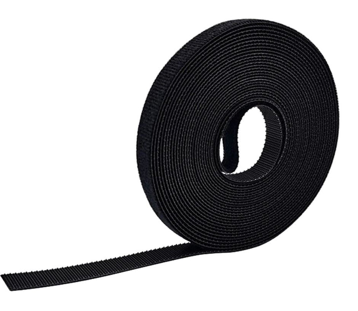 Dark Player Hook And Loop Continuous Velcro Roll: 10mm Wide Velcro Str ...