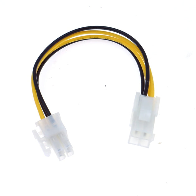 ATX 4-Pin Male to 4-Pin Female PC CPU Power Supply Extension Cable ...