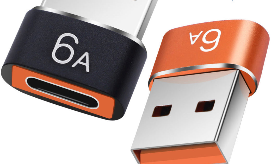 Dark Player 6A USB 3.0 USB-A Male to USB-C Female Socket Adapter OTG ...