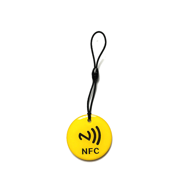 Smart Contactless NFC Business Profile - Circular Key Ring – Tech Junction